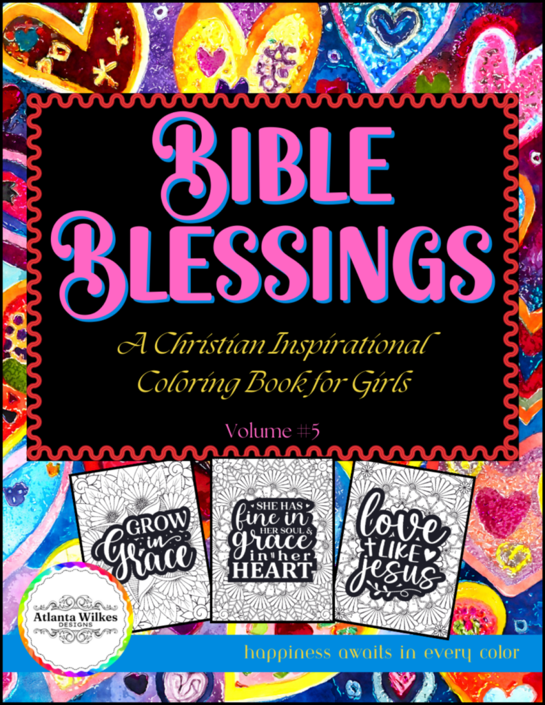 Bible Blessings #5 Coloring Book Download - Atlanta Wilkes Designs ...
