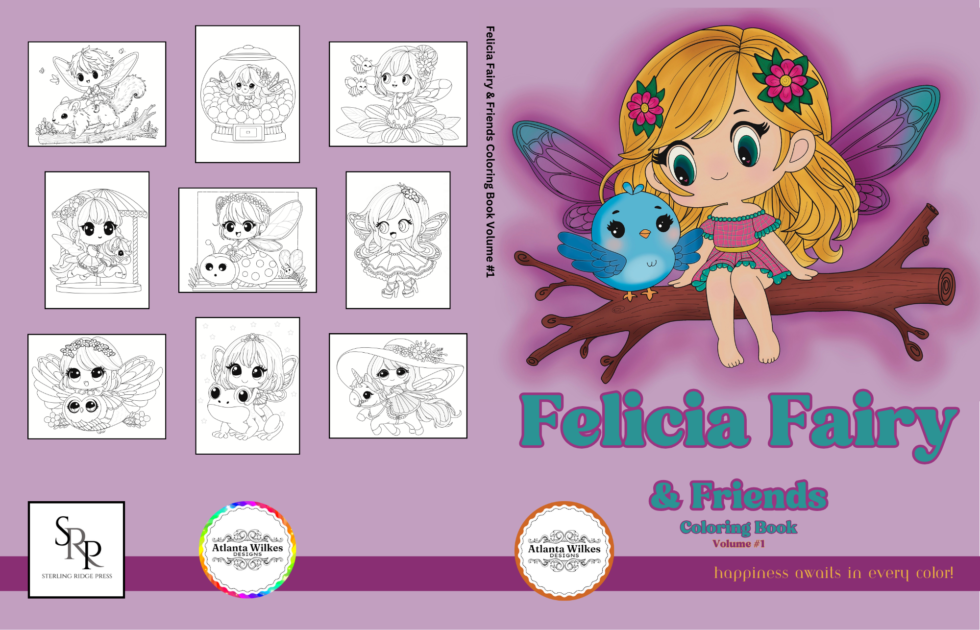 New Coloring Book! Discover the Enchanting World of Felicia Fairy ...
